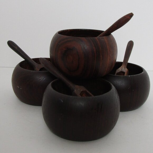 Kitchen | Vintage Wooden Salt Cellars | Poshmark